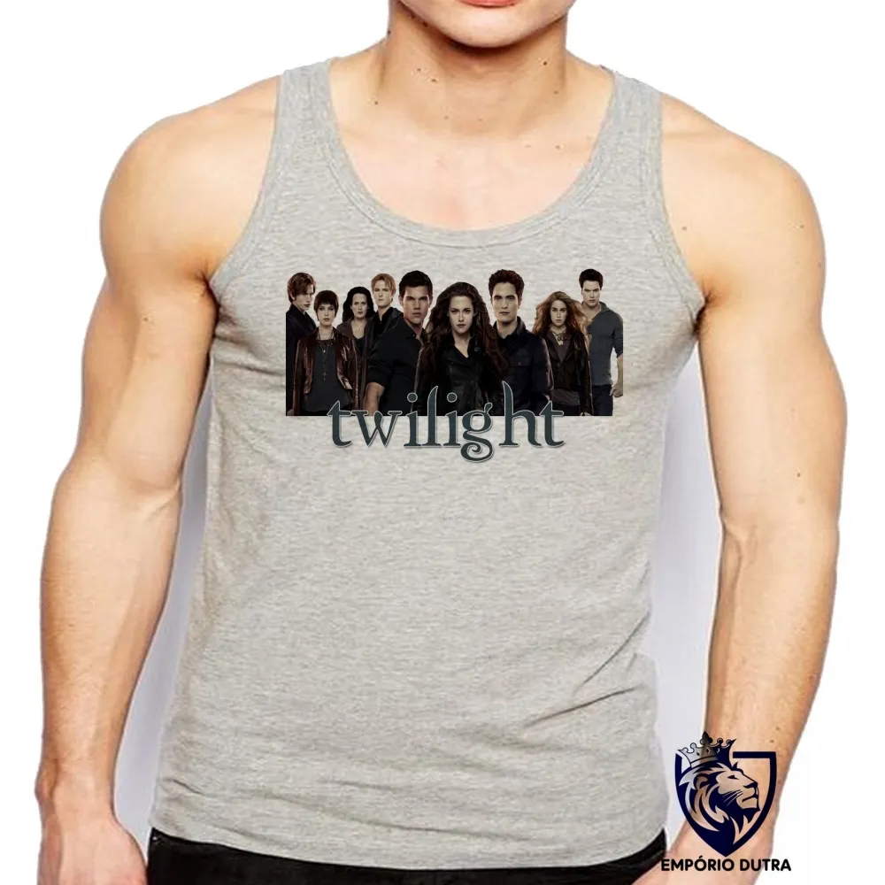 Empório Dutra - Camiseta Regata adulto ou infantil twilight Crepusculo