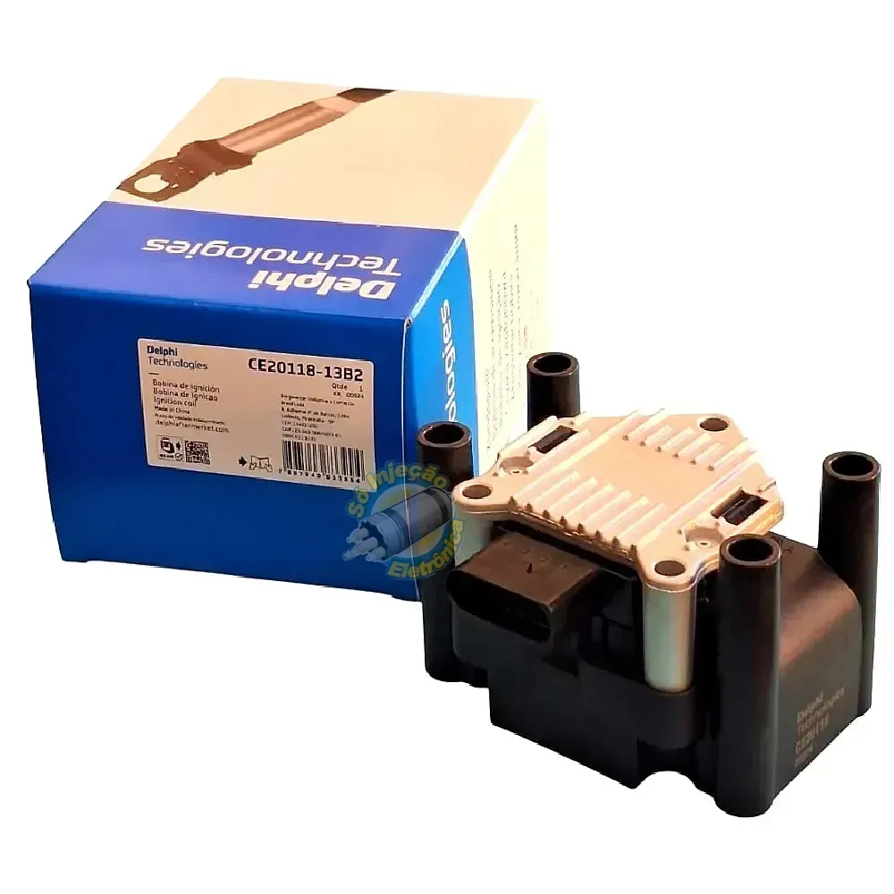 Só Injeção Eletrônica - Bobina de Ignição DELPHI VW CrossFox Space ...