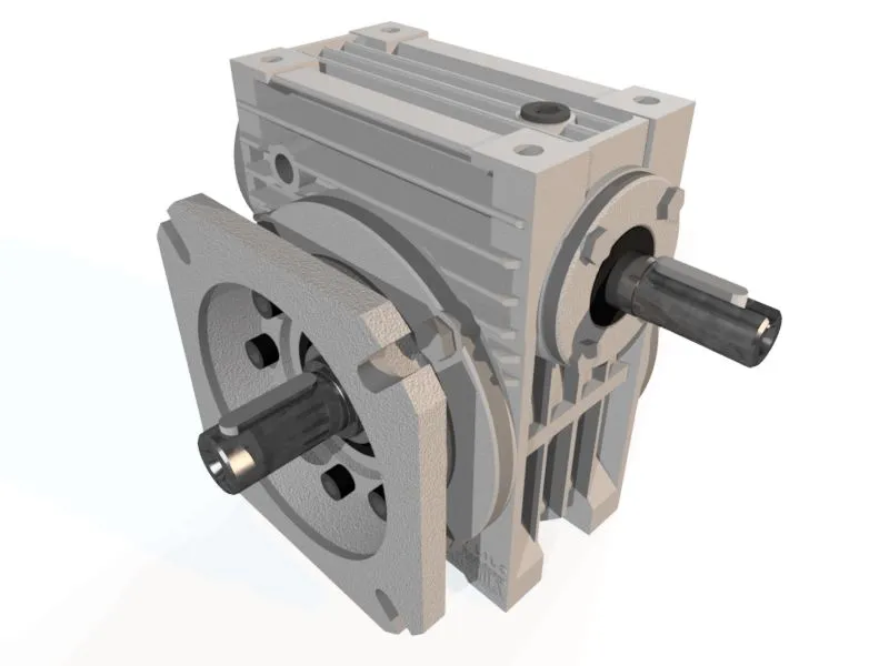 Redutores Lilo - Redutor de Velocidade WCR41 1:12 Coroa e Rosca Sem Fim ...