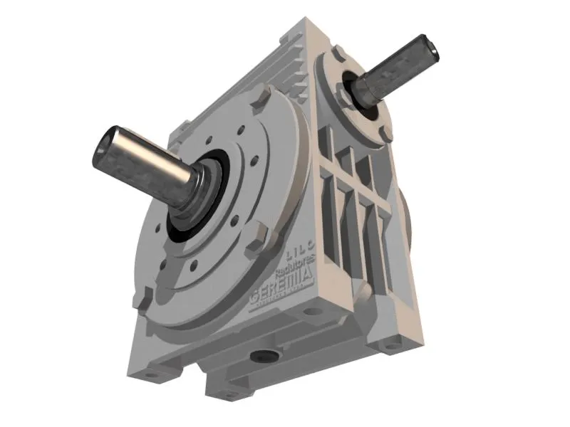 Redutores Lilo - Redutor de Velocidade WCR63 1:15 Coroa e Rosca Sem Fim ...