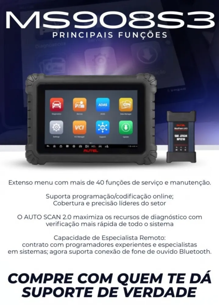 TOOLSMEC - Scanner Autel MS908 S3