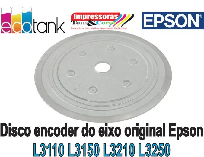 Impressoras tons e cores - Disco encoder do eixo da Impressora Epson ...