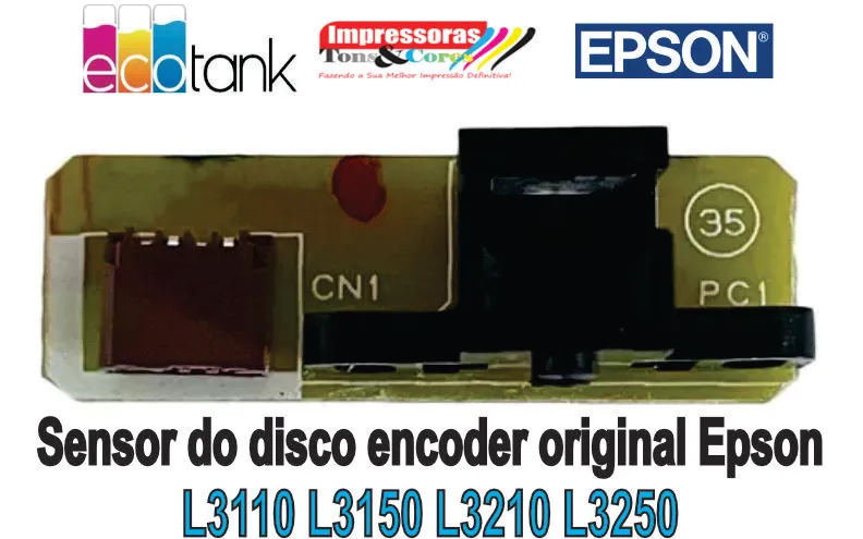 Impressoras tons e cores - Sensor do disco encoder do carro para Epson ...