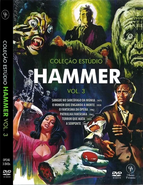 SPACETREK66 - DVD COLEÇAO STUDIO HAMMER VOL 3 DISCO 1
