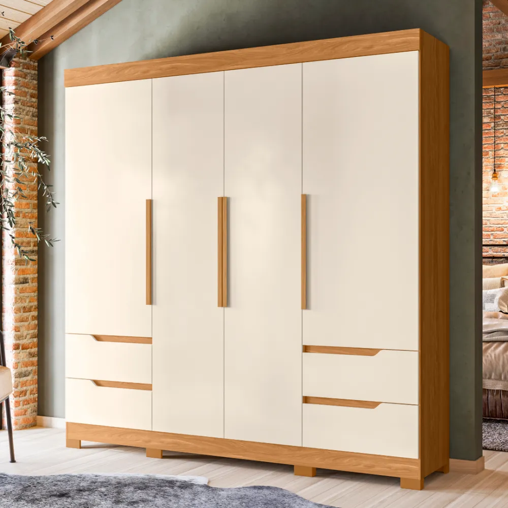 Decormobile - Guarda-Roupa Vivacce Casal larg 2,12