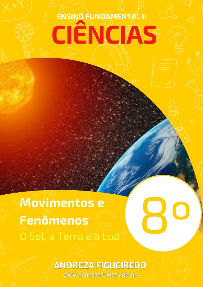 www.saberresumos.com.br - 433 - Ciências - Movimentos e Fenômenos - O Sol, a Terra e a Lua - 8º ...