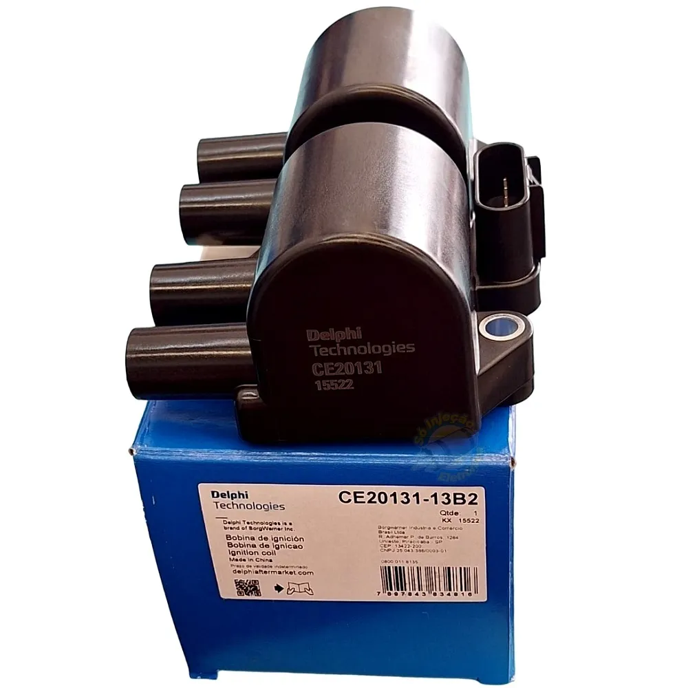 Só Injeção Eletrônica - Bobina de Ignição Chevrolet Agile 1.4 2009 A ...