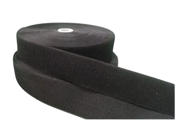 Calcom - Velcro 50mm Preto Premium 100% Poliamida (Nylon)