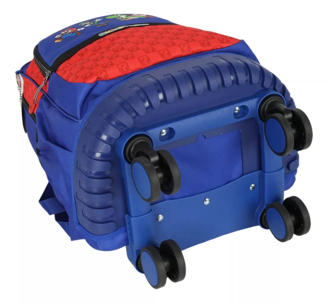 Suprema Acessórios - Mochilete Original Super Mario Azul MC47575MO