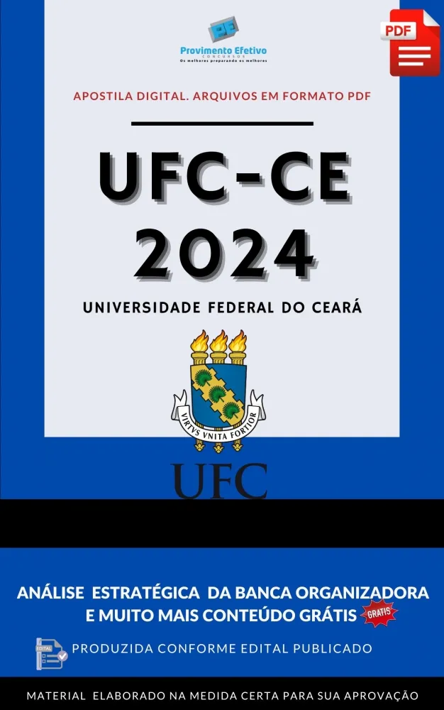 Provimento Efetivo Concursos - Apostila UFC CE Assistente Administração ...