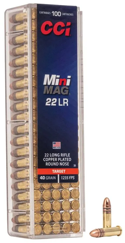 ALFA ARMERIA - MUNICAO 22 LR CCI MINI MAG TARGET 40 GR C100
