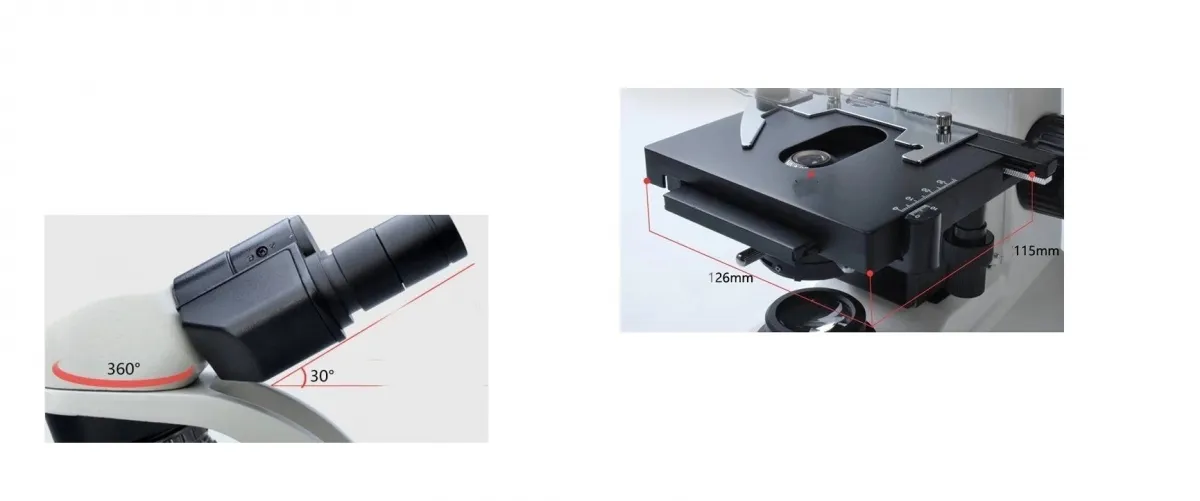 Rplabor Produtos para Laboratório - Microscópio Biológico Binocular Com ...