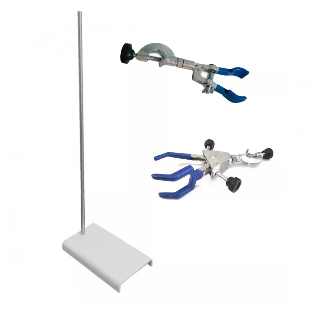 Rplabor Produtos para Laboratório - Kit Suporte Universal e Garra para ...