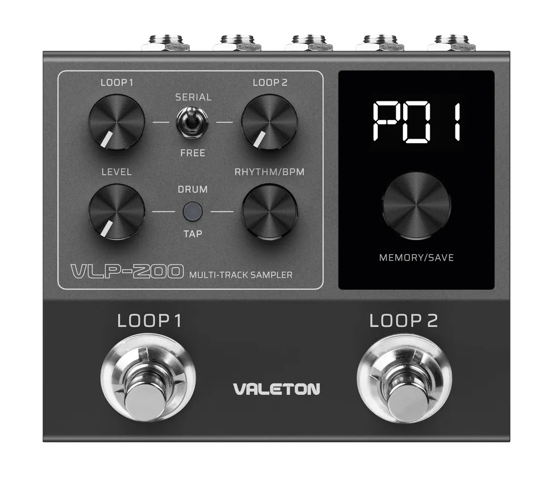 Moss Music - Multi Track Sampler Looper Valeton VLP-200