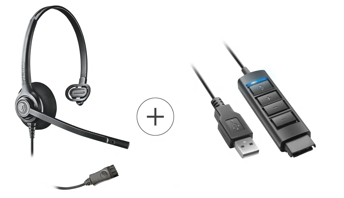 Felitronshop - Epko Plus Noise Cancelling QD + Interface Plus USB