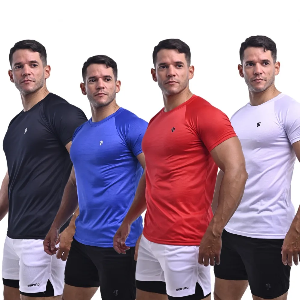 Sertão Vestimentas - KIT 4 CAMISETAS DRYFIT TECHSTYLE