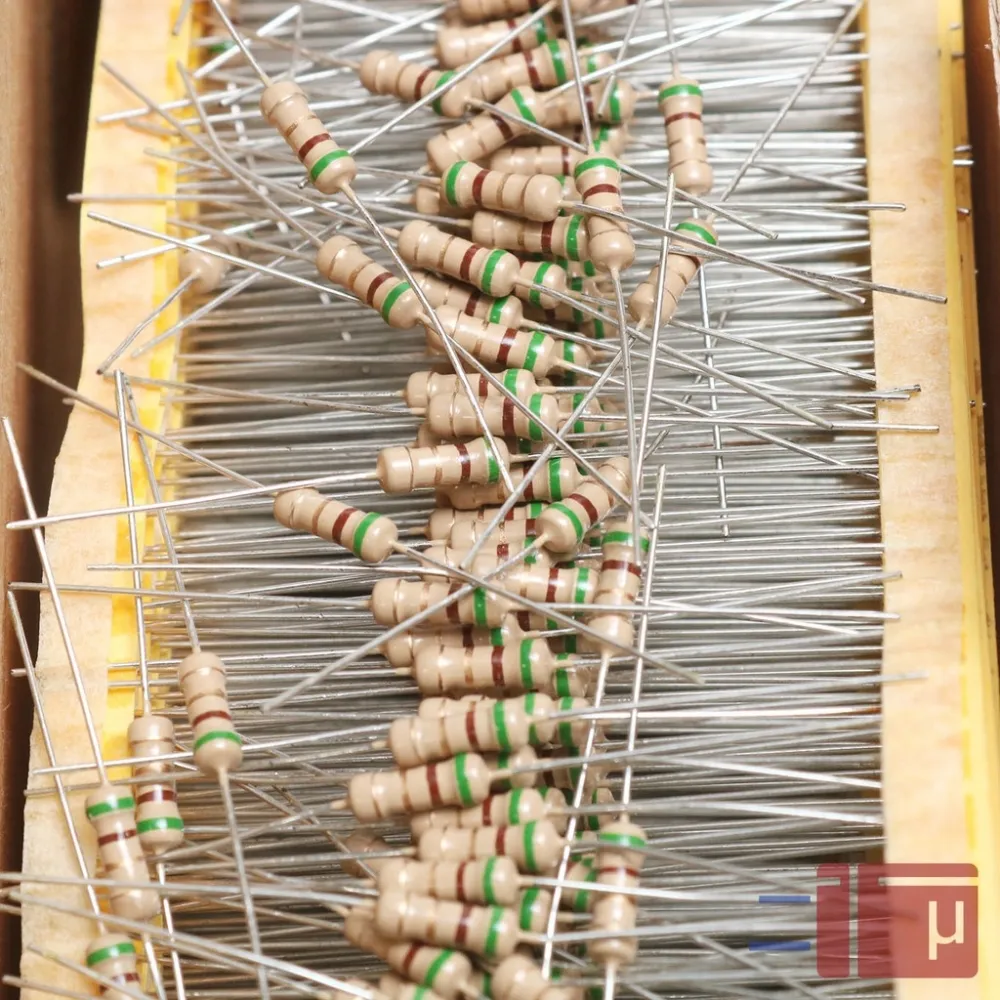 EVATRON COMERCIAL ELETRONICA - RESISTOR 5R1 1/4W 5%