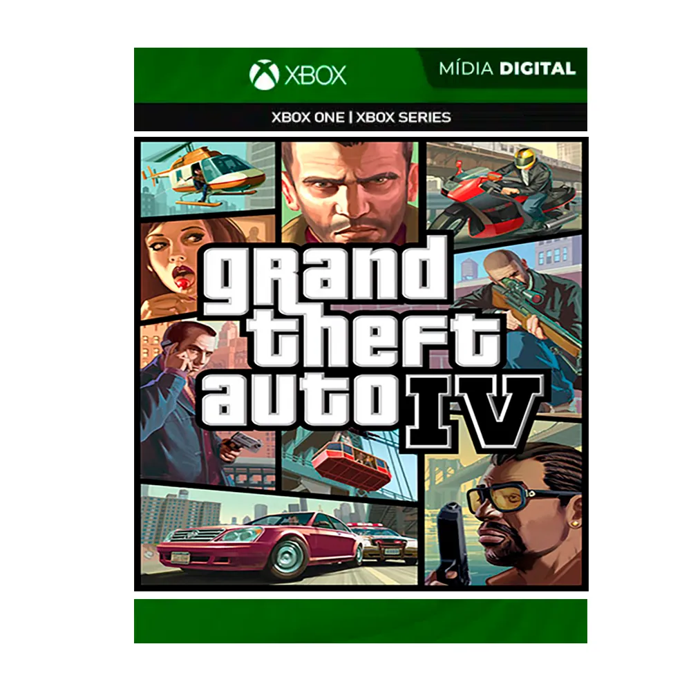 Box Games - Grand Theft Auto IV