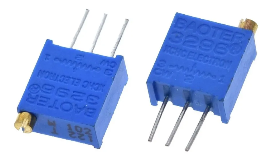 EVATRON COMERCIAL ELETRONICA - TRIMPOT 1M (PERNINHAS RETAS)