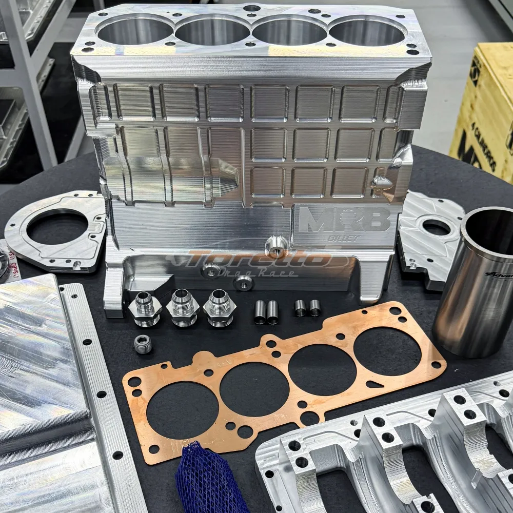 Toretto Drag Race - Bloco em Alumínio Billet AP 144mm - MRB