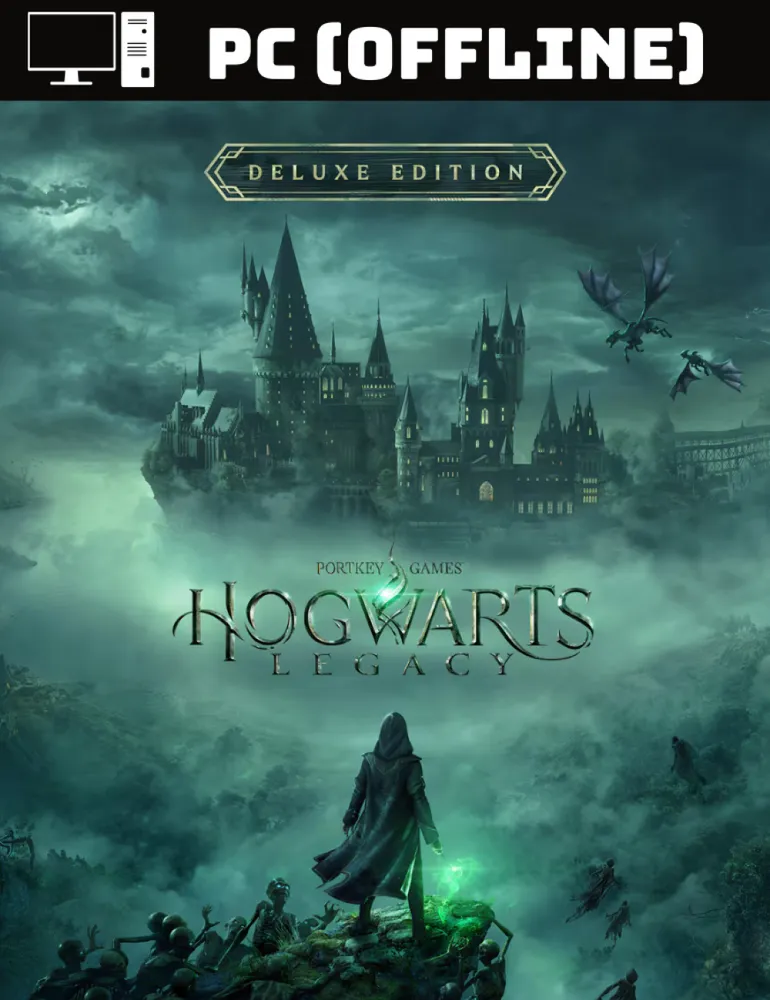 Chigagames - Hogwarts Legacy Deluxe Pc *Leia Anuncio* Steam Off-Line