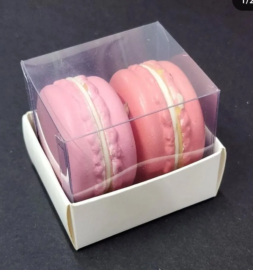 Paiolarts Embalagens - P/ 2 Macarons