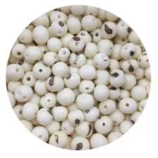 Contas de Amor - Semente de açai branca 30g cerca de 50 contas