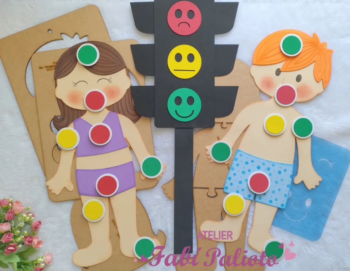 Atelier Fabi Palioto - KIT38 Gabarito de Moldes em MDF Kit Crianças ...