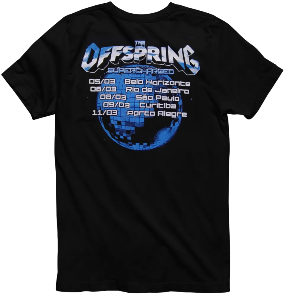 ESCAMBAU VIRTUAL - CAMISETA THE OFFSPRING SUPERCHARGED DATAS