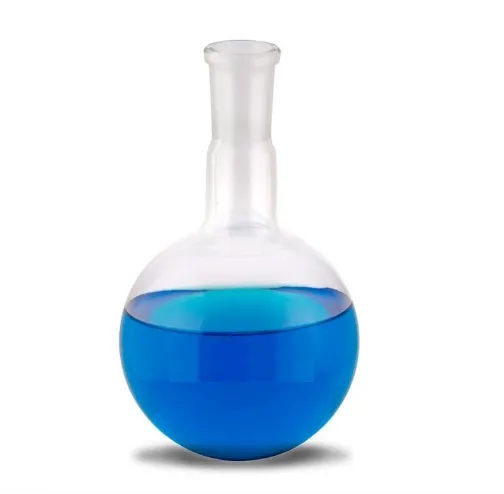 Rplabor Produtos para Laboratório - BALÃO FUNDO CHATO COM JUNTA 24//40