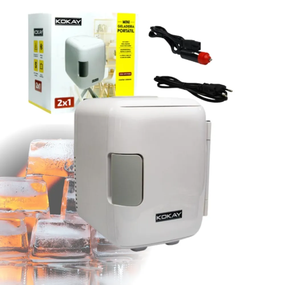 M&E Store atacado e dropshipping - Mini Geladeira Portátil 4L 12v 127v ...