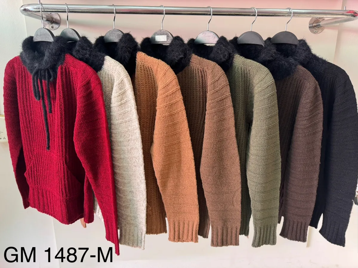 Giuliana Marques Tricot - Blusa tricot mousse com gola alta pelinho ...