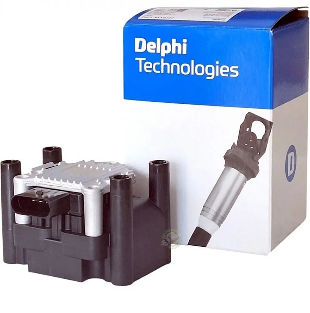 Só Injeção Eletrônica - Bobina de Ignição DELPHI VW Bora Polo 2.0 ...