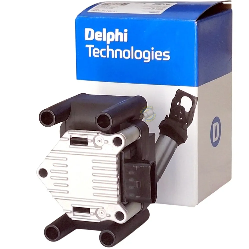 Só Injeção Eletrônica - Bobina de Ignição DELPHI VW Polo 1.0 1.6 2002 ...