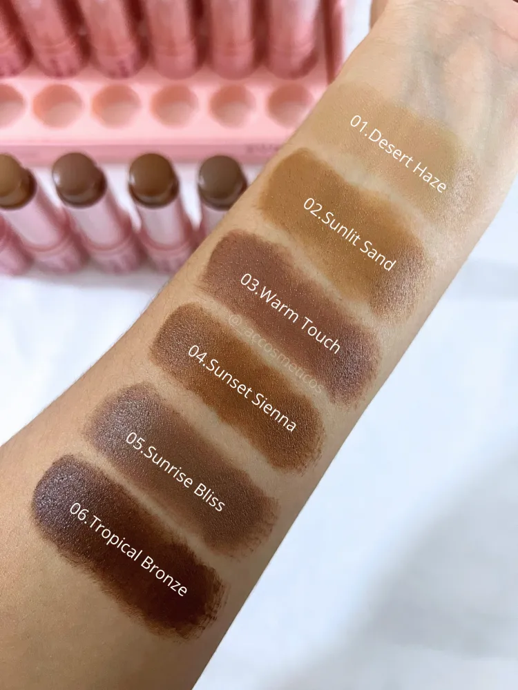 AC Cosmeticos - Bronzer cremoso Sunkiss Ruby rose